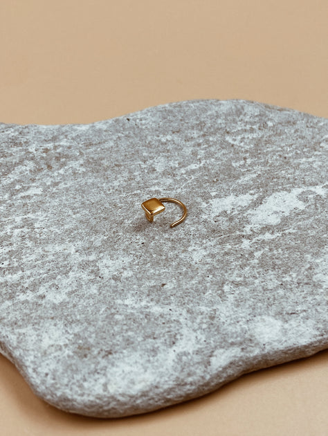 Eka Square Nose Pin – Shop Lune