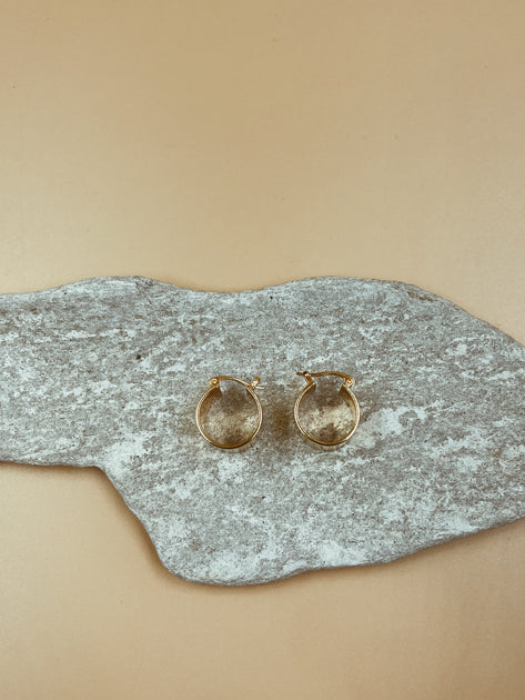 Small Tamara Hoops | 18kt Solid Gold – Shop Lune Global Private Limited