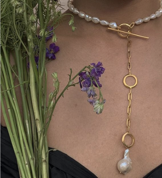 Classic Toggle Pearl Necklace – Shop Lune