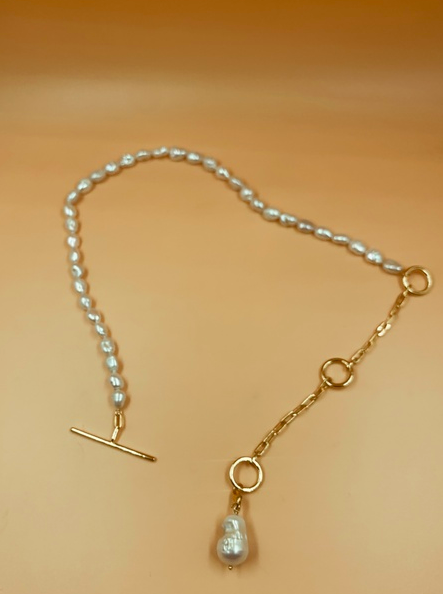 Classic Toggle Pearl Necklace – Shop Lune